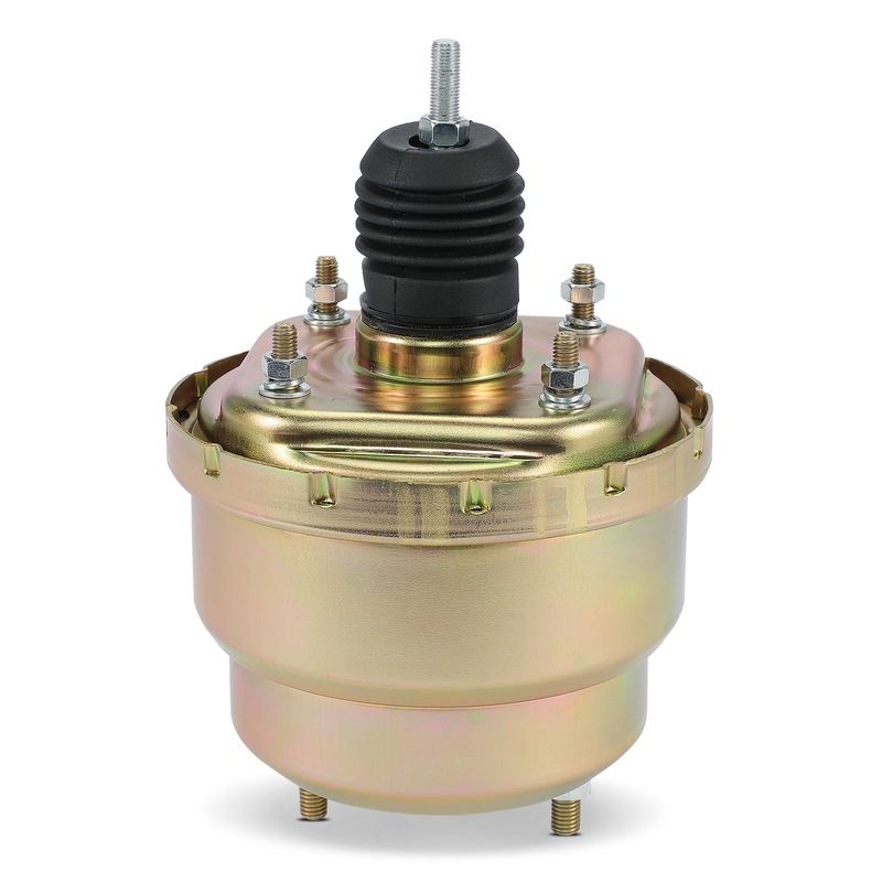 Universal 7ln. Dual Diaphragm Power Brake Booster for Trucks Vans ...