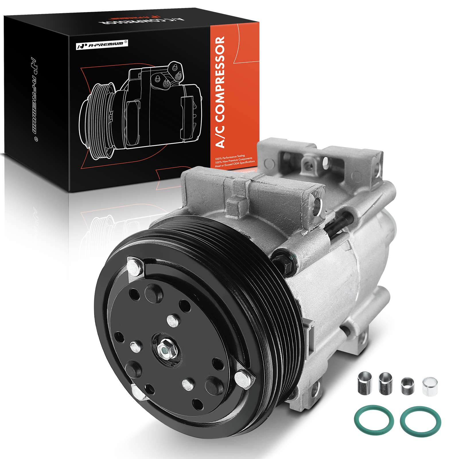 AC Compressor with Clutch & Pulley for Ford Explorer Ranger F-100 ...